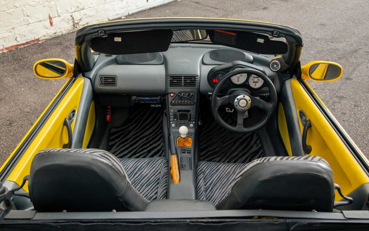 1992 Honda Beat JDM Kei Car With Light Modifications.