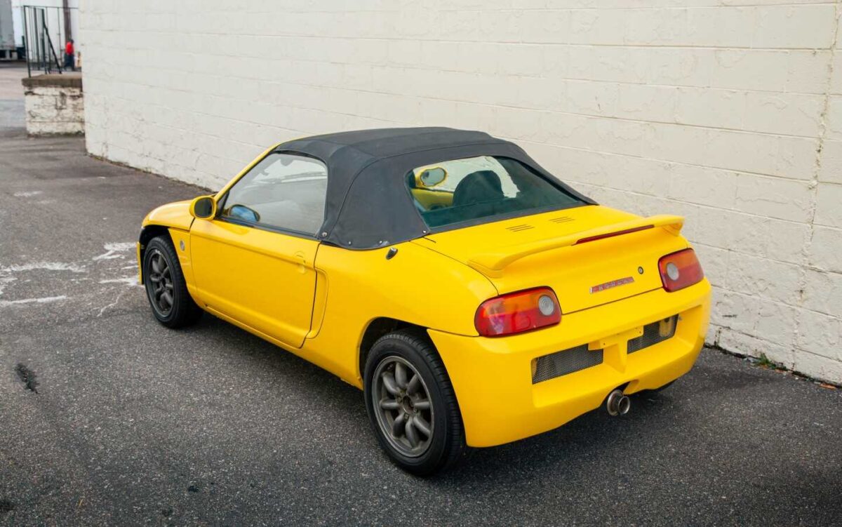 1992 Honda Beat JDM Kei Car With Light Modifications.