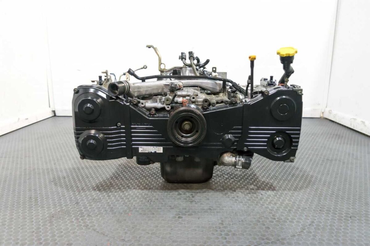 Clean JDM EJ20 Turbo Long Block Replacement for 02-05 Subaru Impreza ...