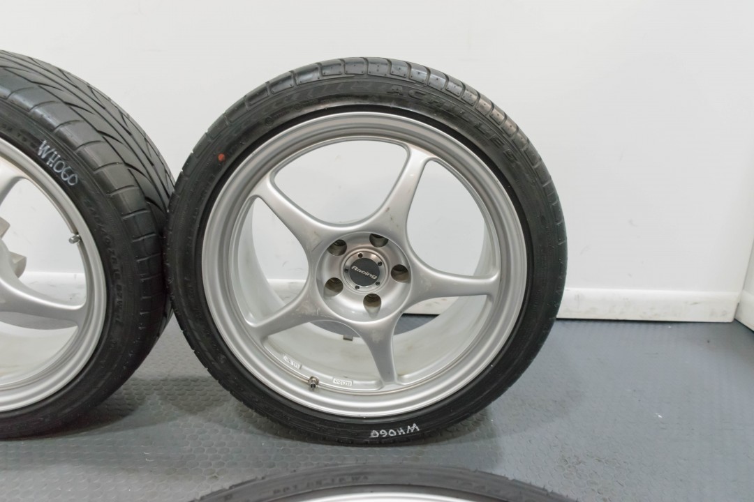 Enkei JDM RP02 18x9 +15 5x114.3 Wheels for Nissan Skyline R32 R33 R34 ...