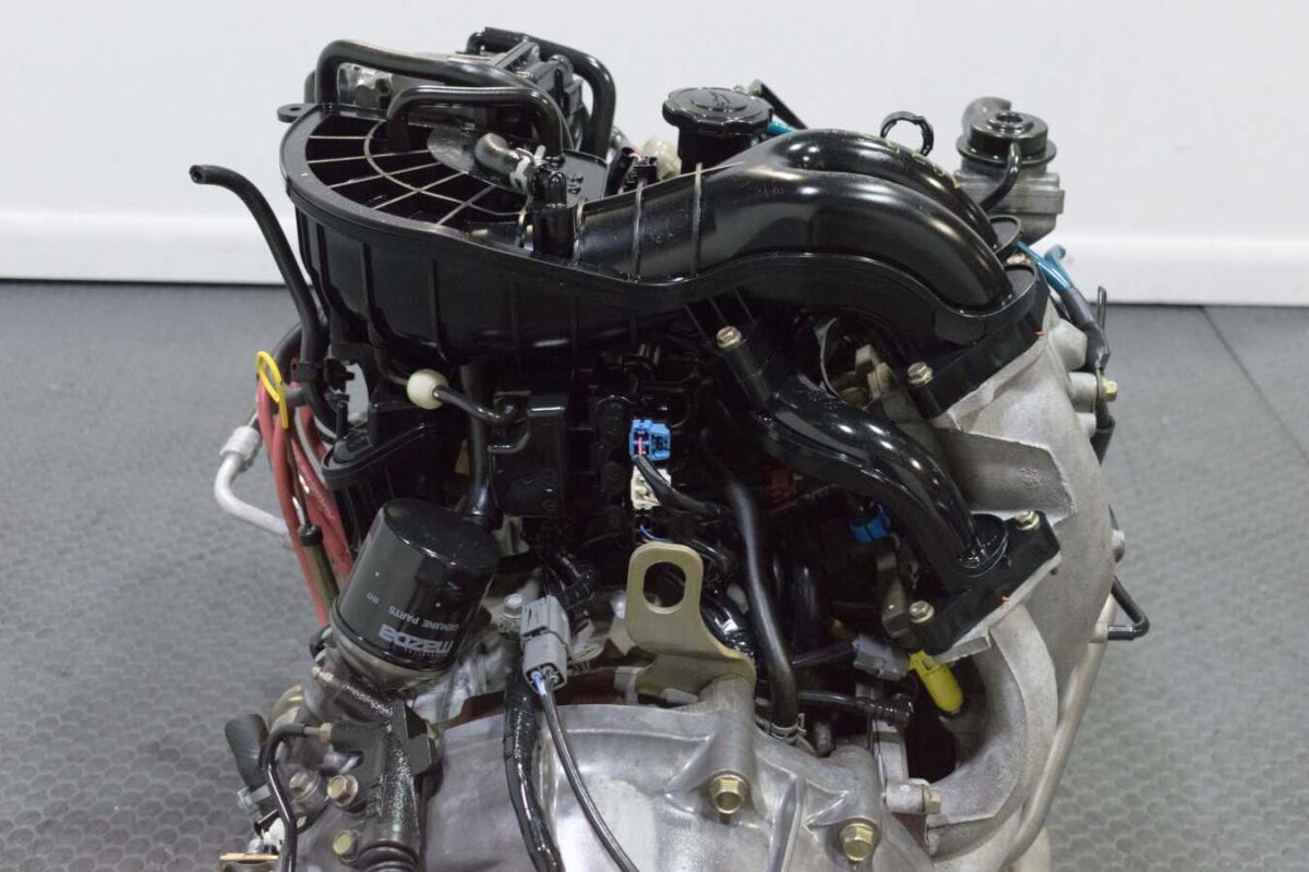 JDM 03-08 Mazda RX8 13B Non Turbo 6 Port Engine & 6 Speed Manual Trans ...