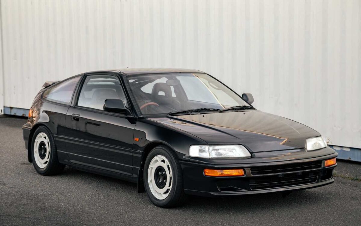 1992 JDM Honda RHD CRX SIR Hardtop B16A 5 Speed Manual With Tasteful ...