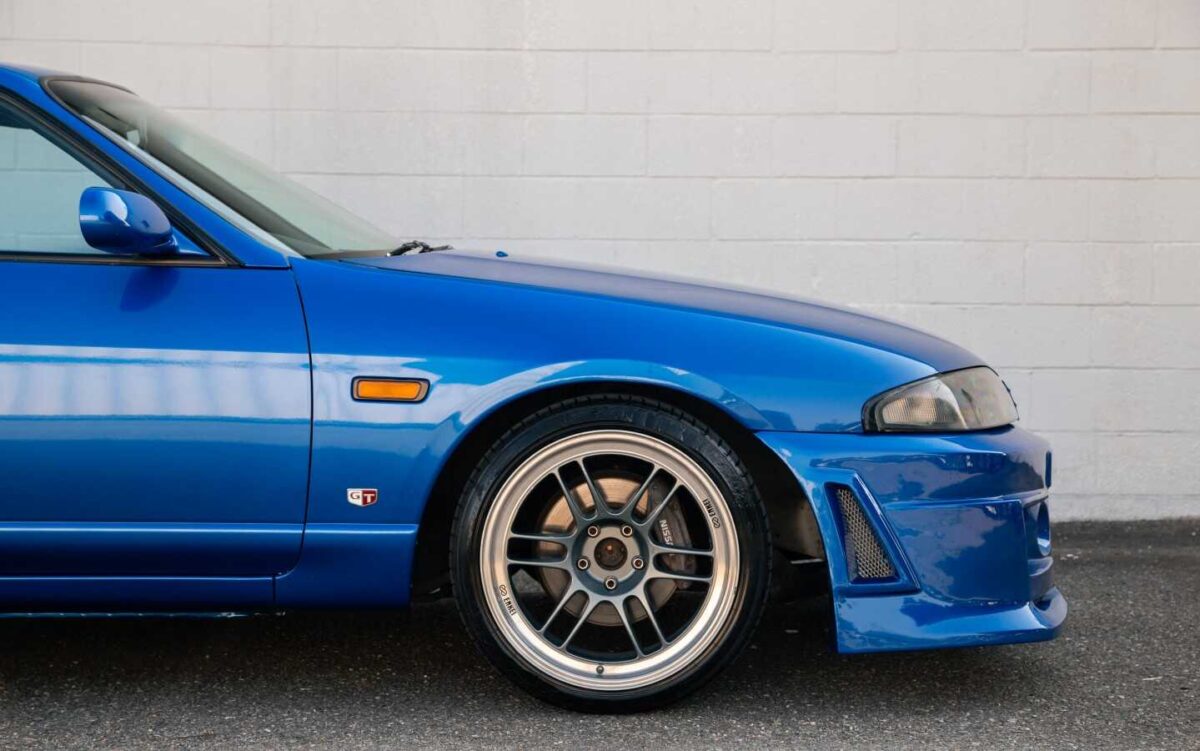 1993 Nissan Skyline R33 GTS25T Type M Bayside Blue Nicely Modified JDM ...