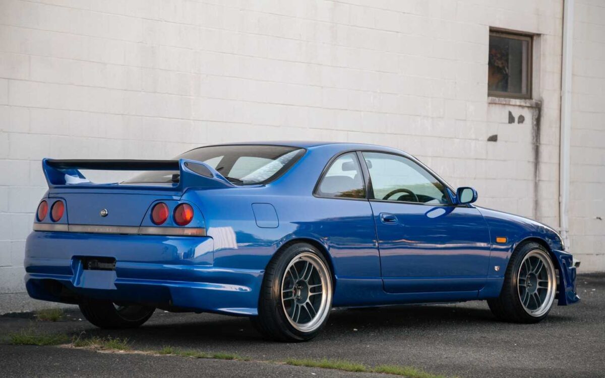 1993 Nissan Skyline R33 GTS25T Type M Bayside Blue Nicely Modified JDM ...