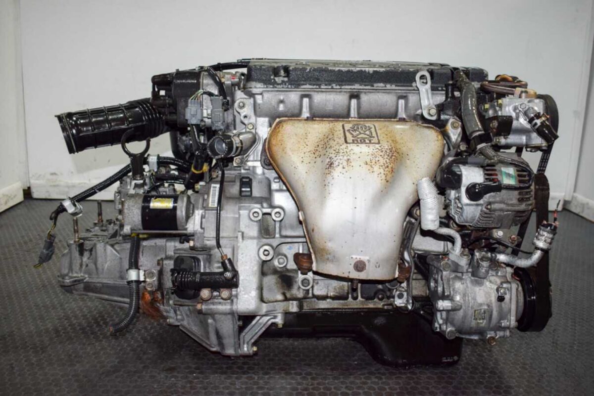 Very Clean & Low Mileage JDM 92-95 Honda H22A OBD1 with 5 Speed ...
