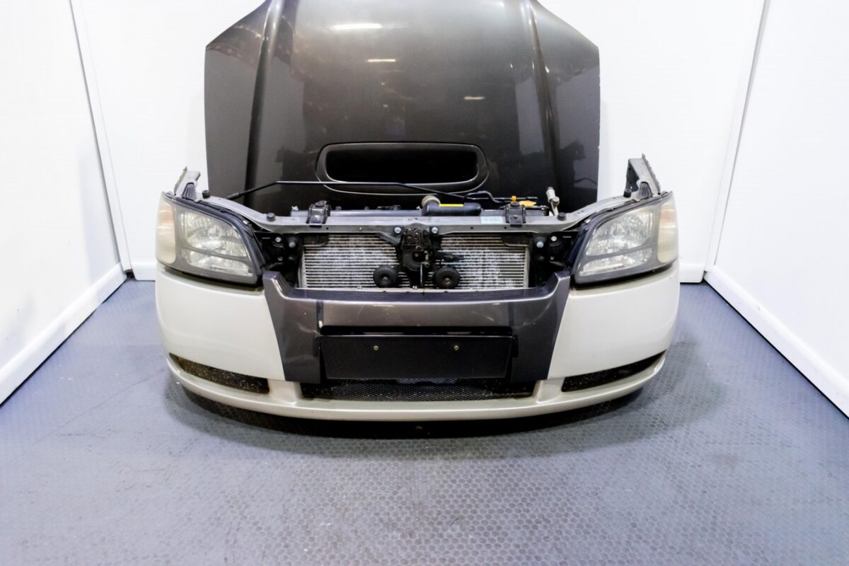JDM 00-04 BE5 Sedan Subaru Legacy Front Clip with Aftermarket Bumper ...