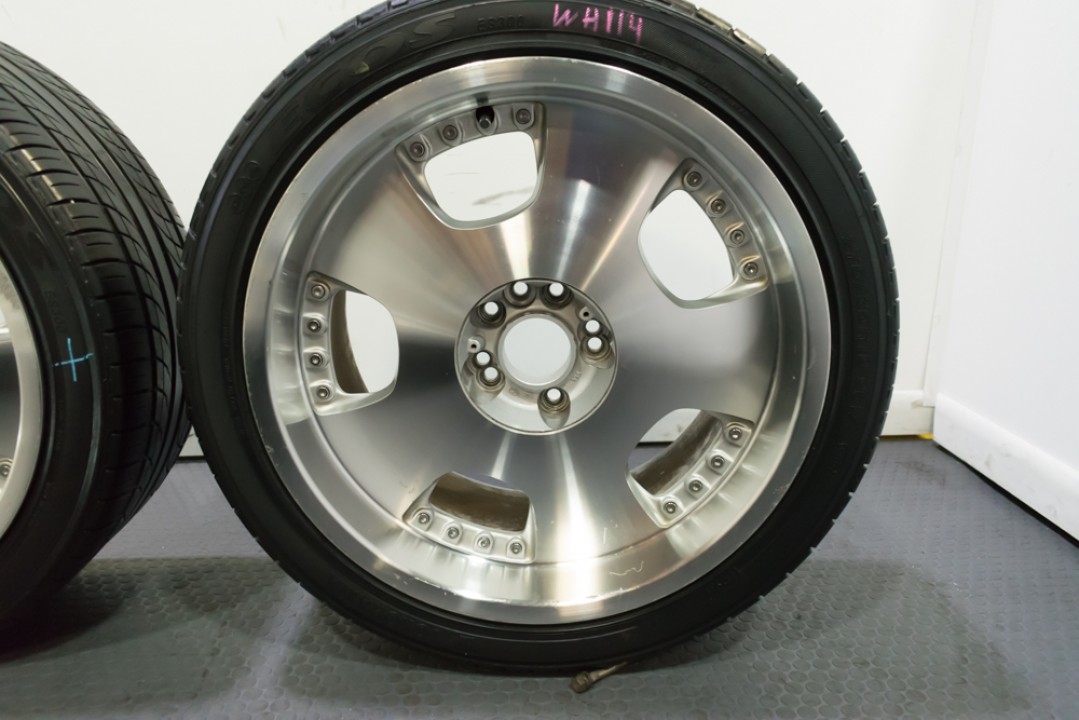 Set of Staggered JDM Hyperion Hyper Dish 2 Wheels in 18x8.0 45 Offset ...