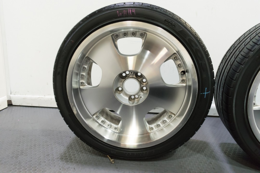 Set of Staggered JDM Hyperion Hyper Dish 2 Wheels in 18x8.0 45 Offset ...