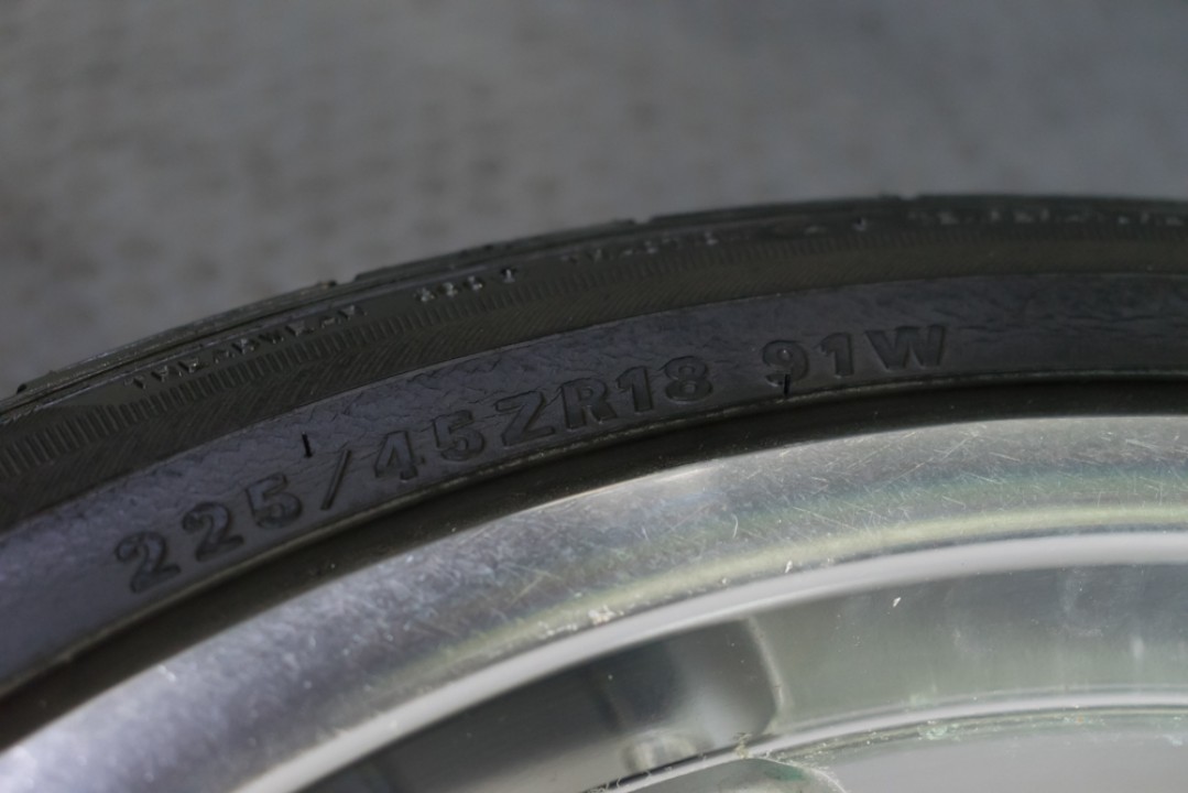 Set of Staggered JDM Hyperion Hyper Dish 2 Wheels in 18x8.0 45 Offset ...