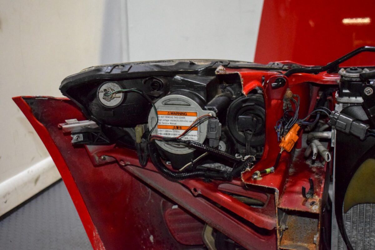 Used JDM AP1 Honda S2000 Complete Front End in Red with Bumper, Rad ...