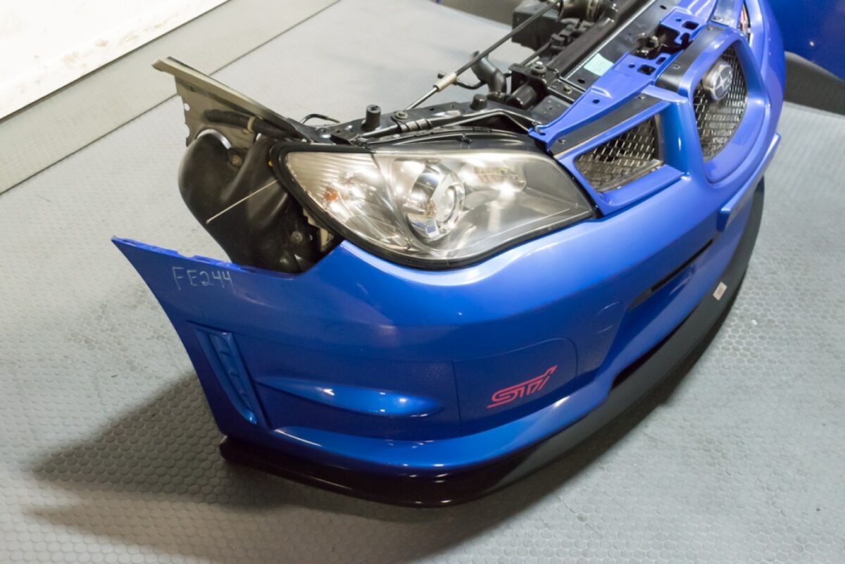 Limited JDM 06-07 Subaru WRX/STI SPEC C front clip in world rally blue ...