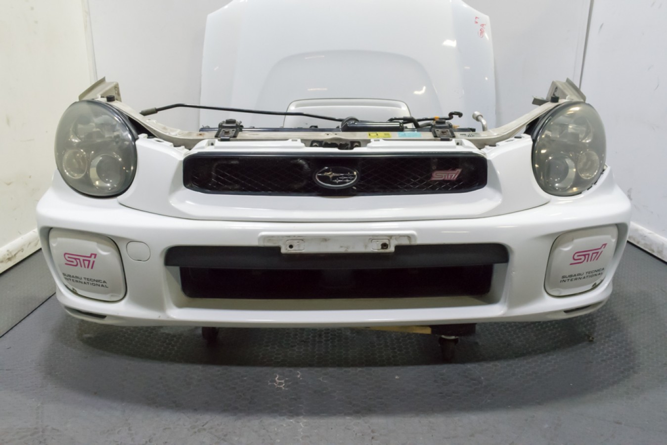 2002-2003 Subaru Impreza WRX STI Bugeye Version 7 Front End Conversion with HID Headlights. | J ...