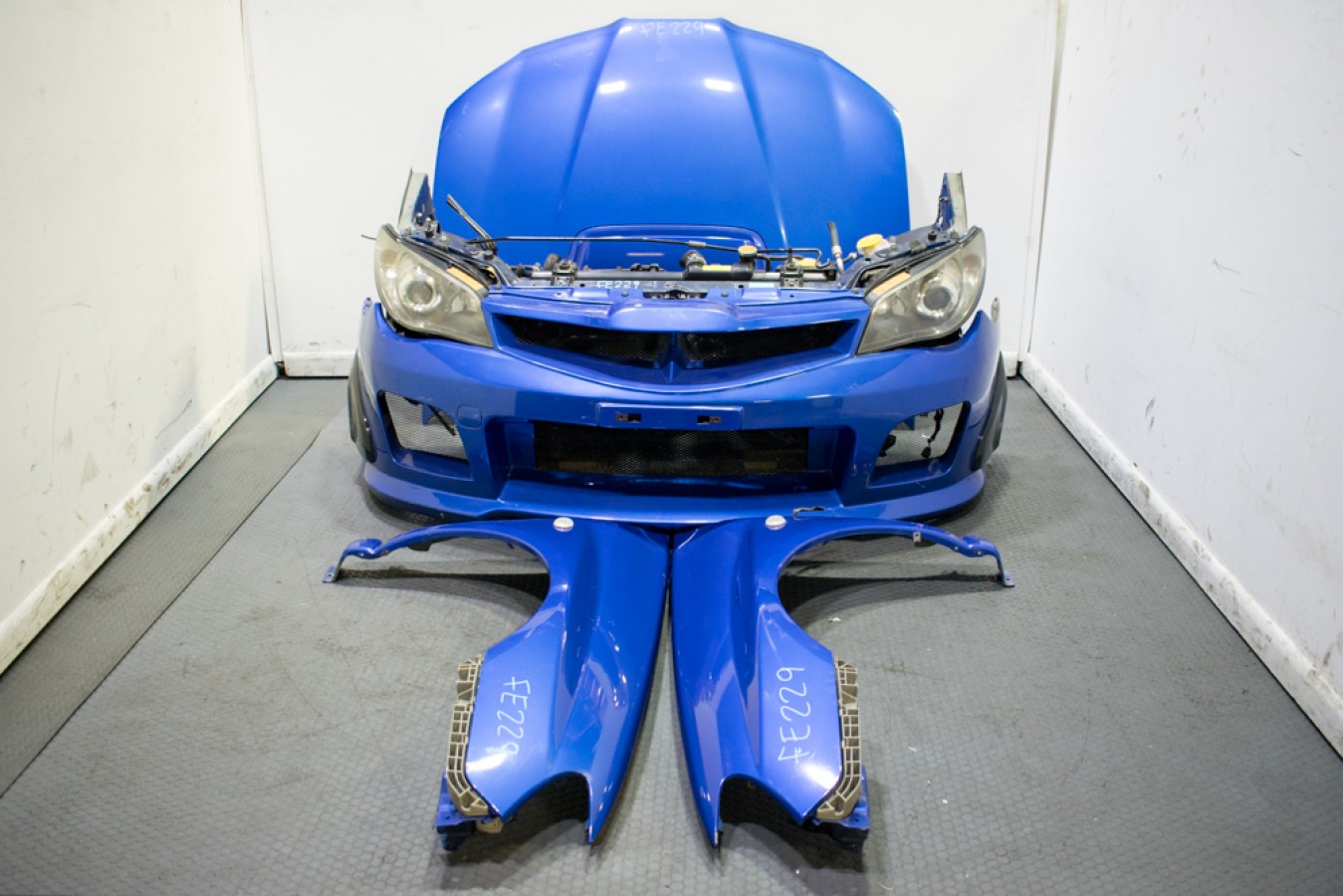 2006-2007 Subaru Impreza WRX STi Hawkeye Front End with Syms Bumper ...