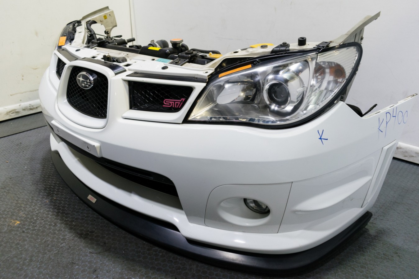 2006-2007 Subaru Impreza WRX STi Hawkeye Front End Conversion w ...