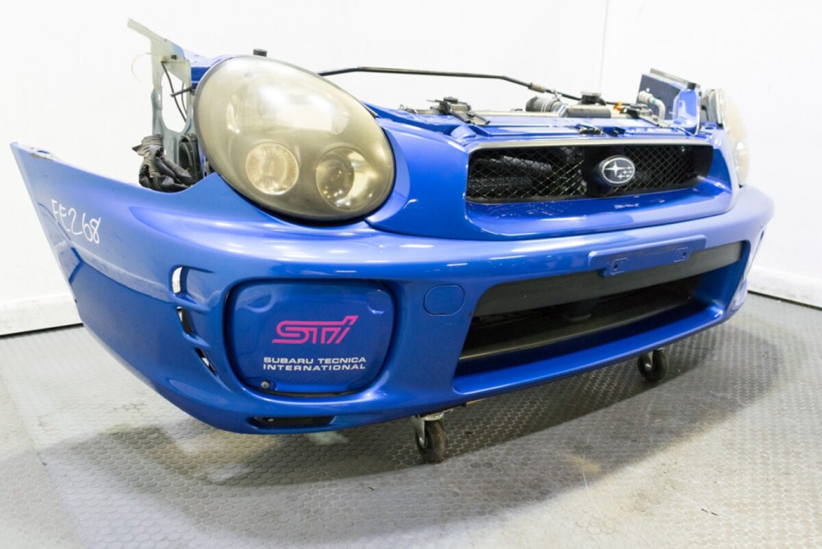 JDM Subaru Impreza WRX STI V7 Front Clip w/ HID Headlights, Hood ...