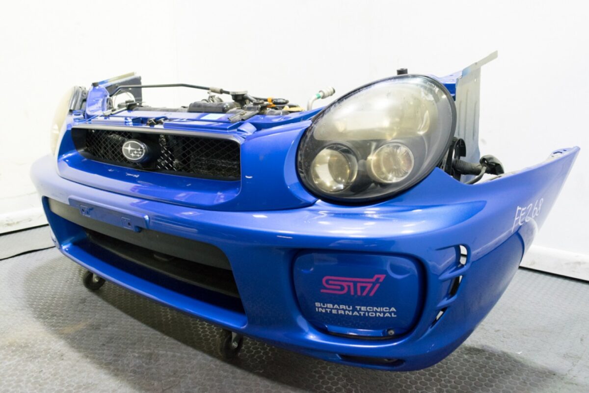 JDM Subaru Impreza WRX STI V7 Front Clip w/ HID Headlights, Hood ...