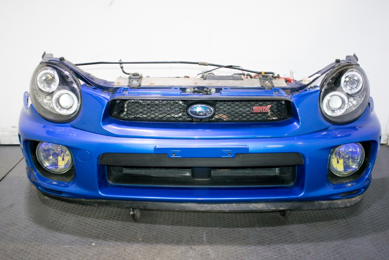 JDM Subaru Impreza WRX STI V7 Bugeye Sedan Front Clip w/ HID Halo ...