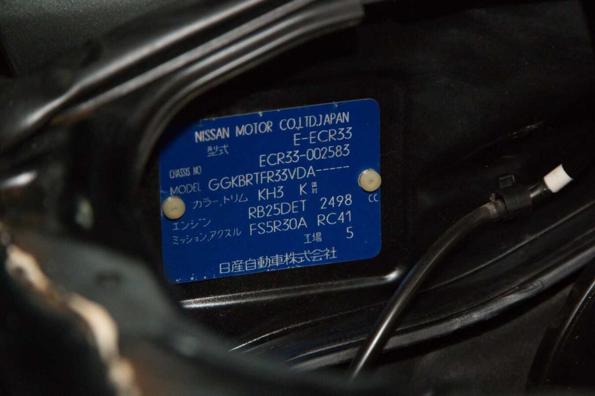 Nissan Skyline R33 GTS 2.5 Type M: RPF1's, Clean OEM Aero, Solid RWD ...