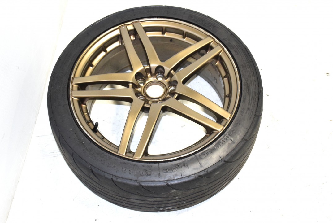 JDM Subaru WRX Crimson 17x7.5 +52 Wheels SYMS RACING TEAM Rims 5x100 ...
