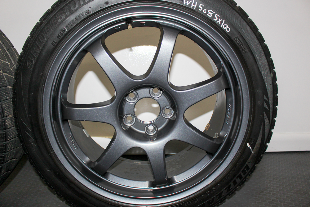 Used JDM 17x7 A-tech Wheels with 5x100 Fitment, and Offset of +38. WP ...