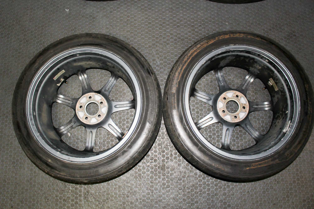 Used JDM 17x7 A-tech Wheels with 5x100 Fitment, and Offset of +38. WP ...