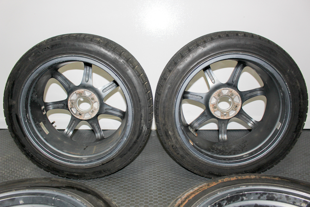 Used JDM 17x7 A-tech Wheels with 5x100 Fitment, and Offset of +38. WP ...