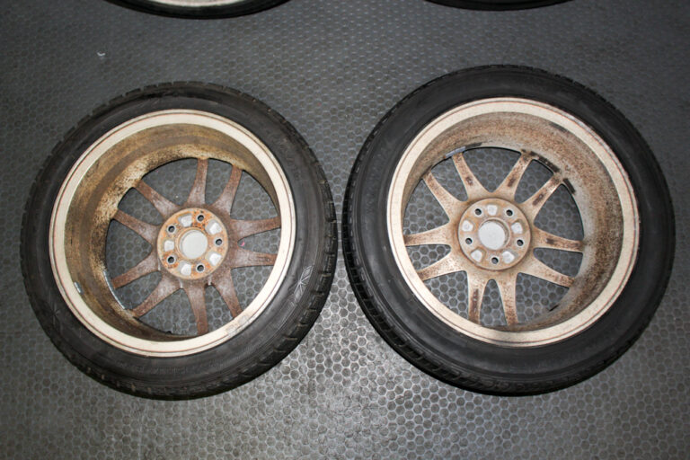 JDM Honda Integra DC5 Type R OEM White 17-Inch Wheels – 5×114.3 Bolt ...