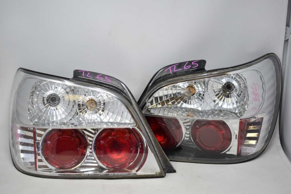 Aftermarket JDM used 02-03 Subaru Impreza WRX STI GD tail lights. | J-Spec Auto Sports
