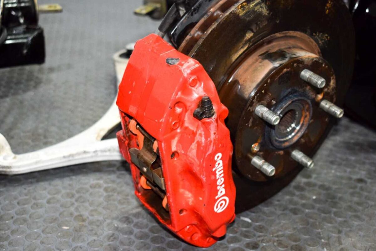 Used Clean JDM 02-06 Honda Integra DC5 Brembo Type R brake calipers and ...