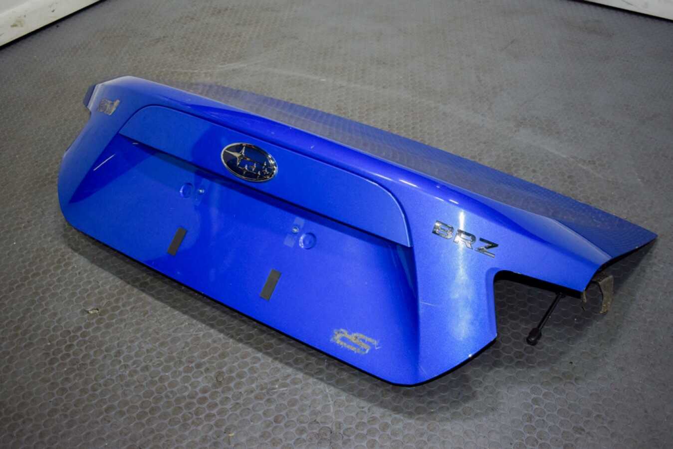 Clean Used JDM 13-20 Subaru BRZ/FRS/86 OEM Trunk in blue finish for ...