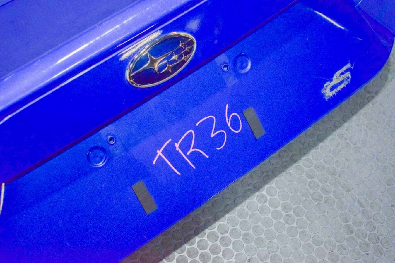 Clean Used JDM 13-20 Subaru BRZ/FRS/86 OEM Trunk in blue finish for ...