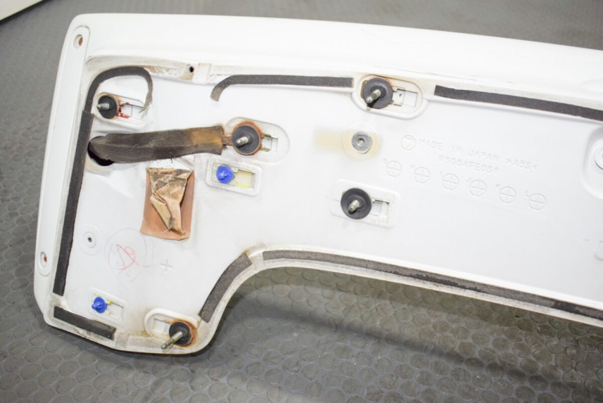 Used Clean JDM 02-07 Subaru WRX STI OEM high rise wing in white finish ...