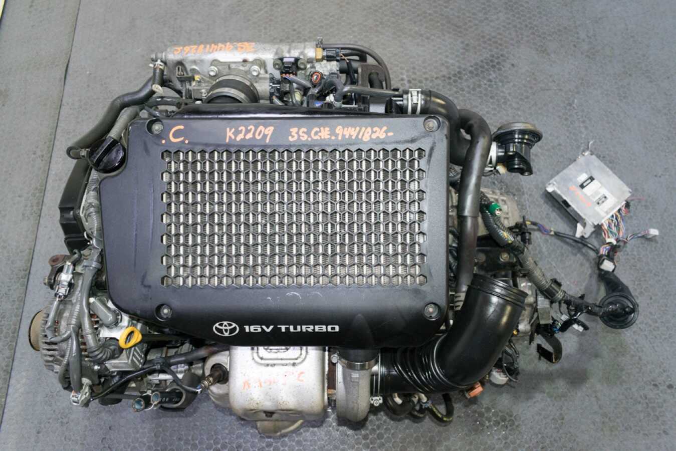 Toyota Caldina 3S-GTE Engine 5th Gen ST246 Toyota MR2 JDM Turbo swap ...