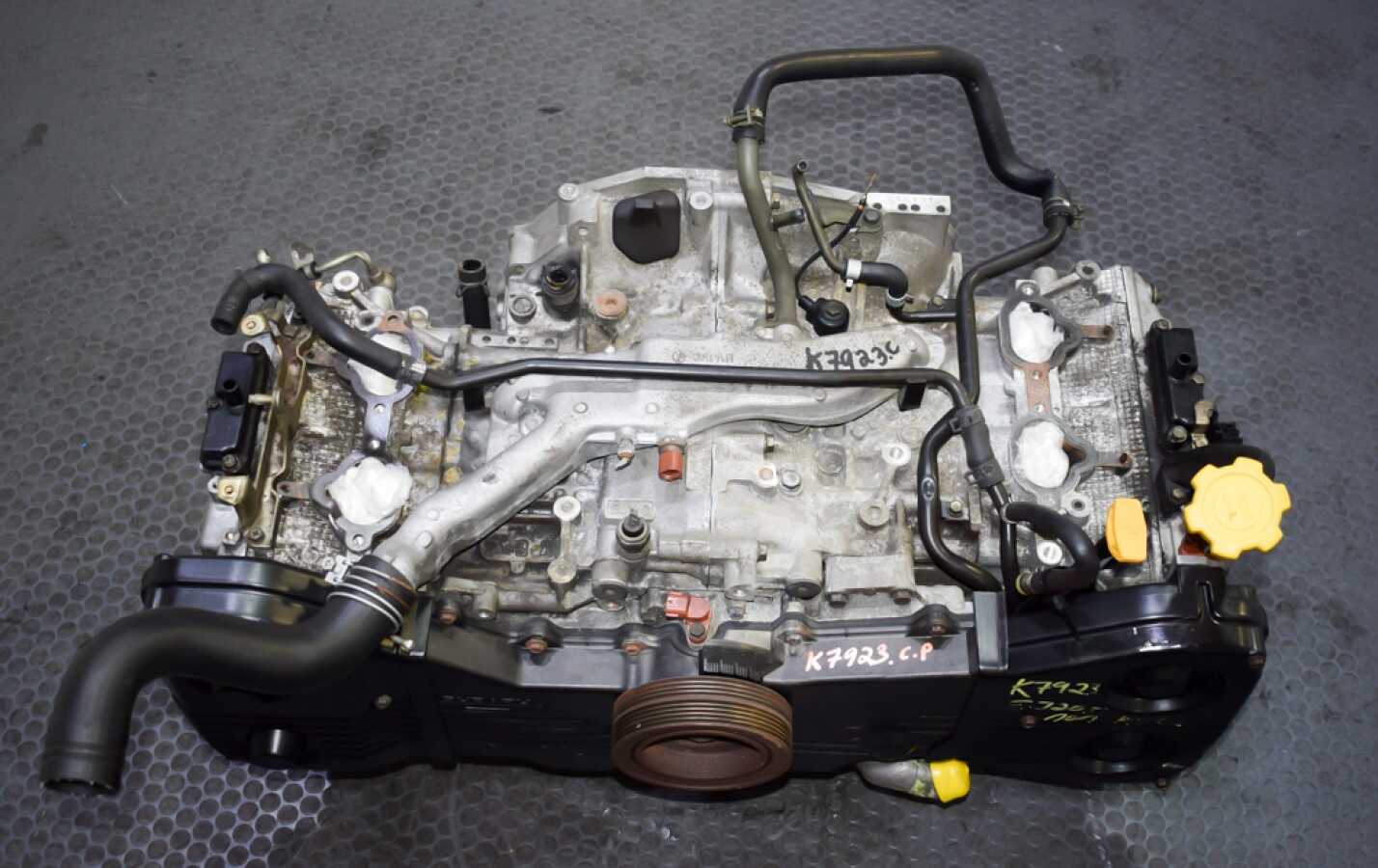 92-97 JDM Subaru Impreza GC8 Turbo Option EJ20G Long Block Version 2/3 ...