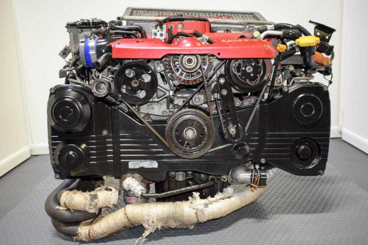 JDM Version 7 V7 EJ207 Subaru Impreza STi Engine with Unequal length ...