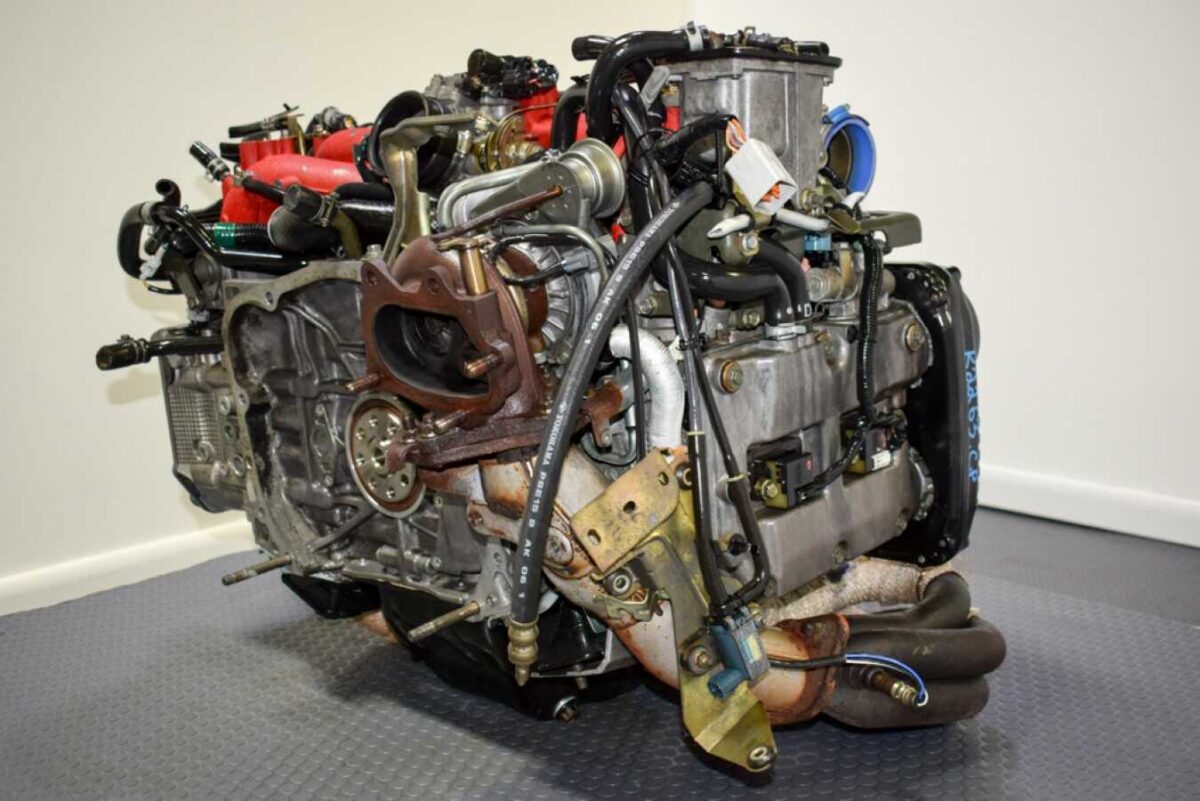 JDM Version 7 V7 EJ207 Subaru Impreza STi Engine with Unequal length ...