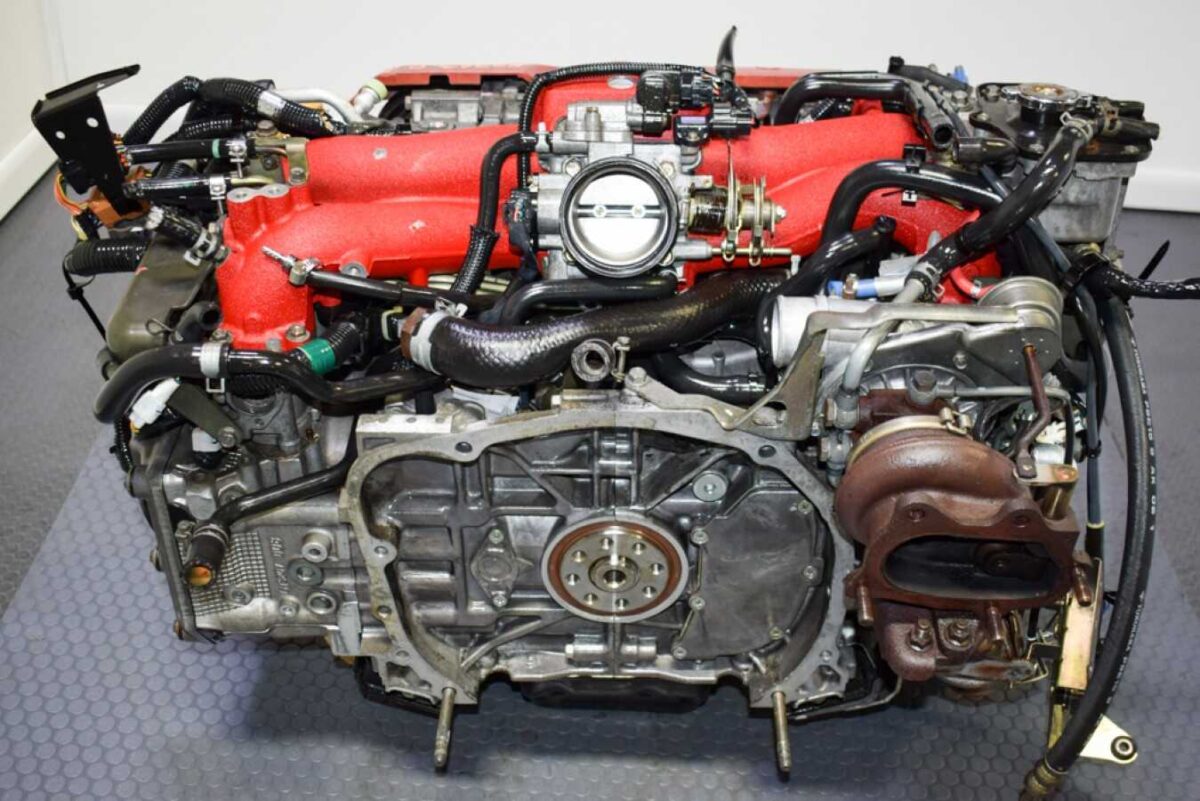 JDM Version 7 V7 EJ207 Subaru Impreza STi Engine with Unequal length ...
