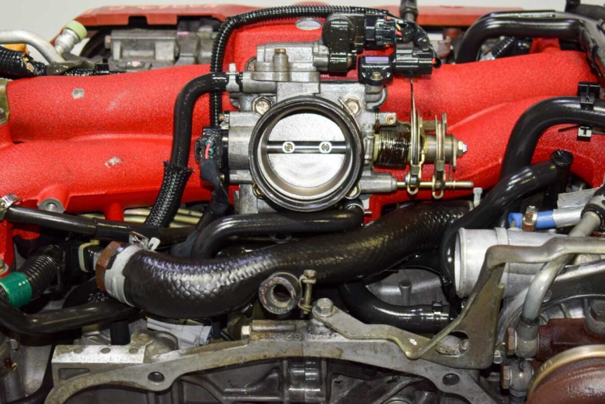JDM Version 7 V7 EJ207 Subaru Impreza STi Engine with Unequal length ...