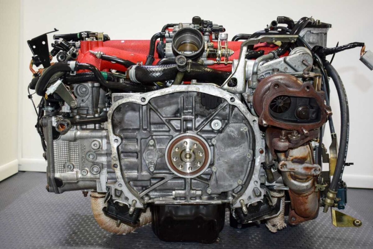 JDM Version 7 V7 EJ207 Subaru Impreza STi Engine with Unequal length ...