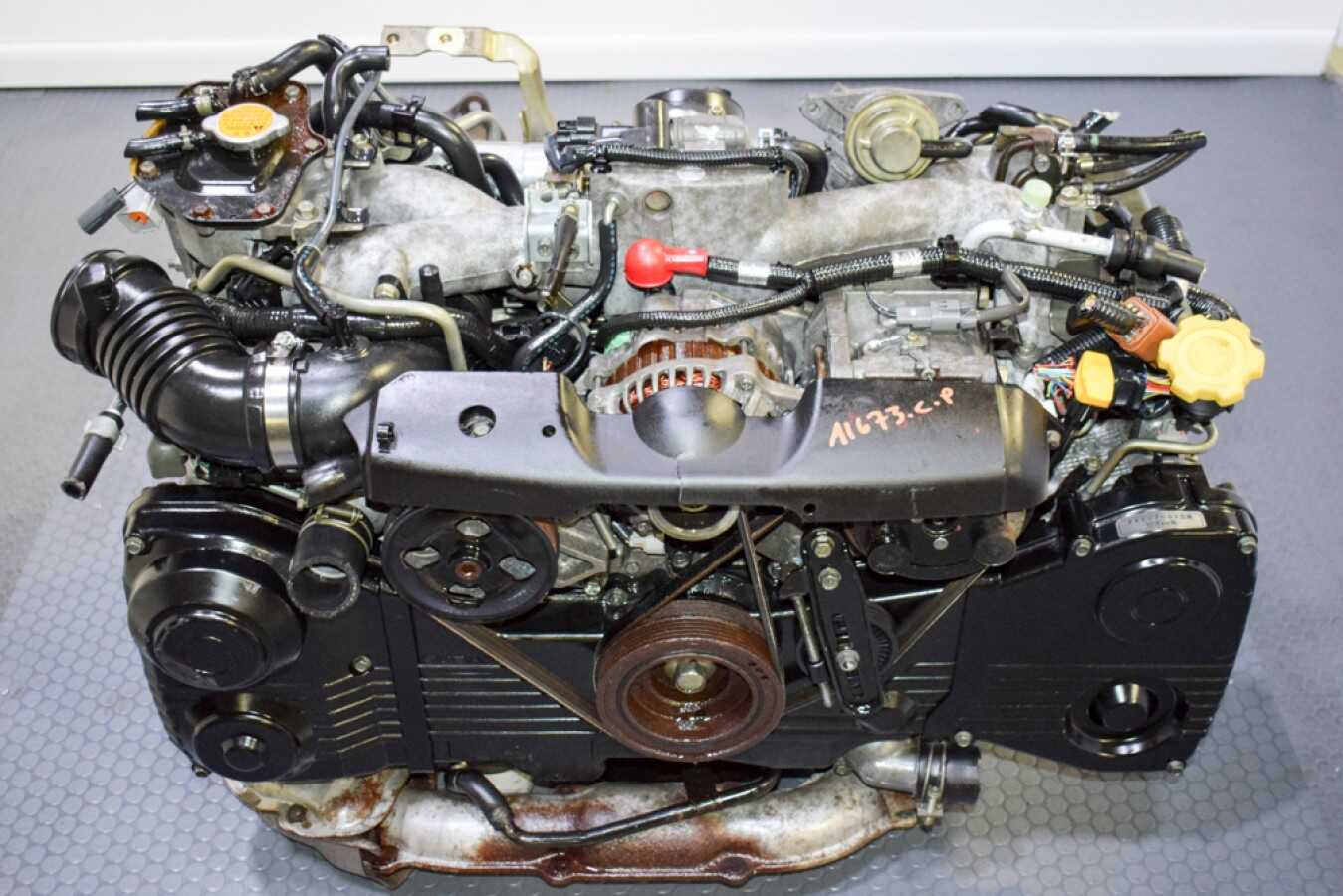 2002-2005 JDM WRX DOHC 2.0L EJ205 TD04 Turbocharged Replacement Engine ...