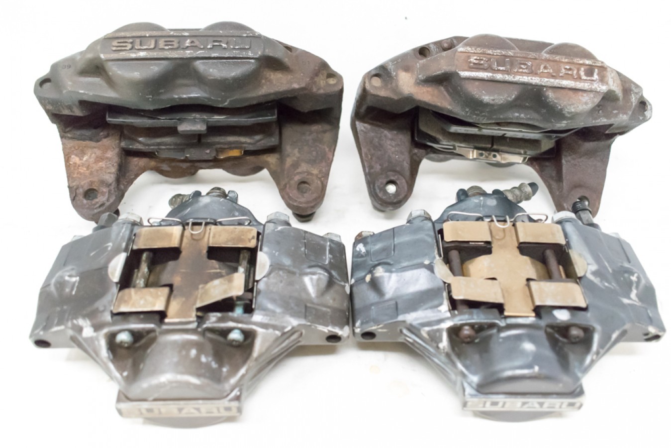 Clean & Used 02-07 Subaru Impreza WRX OEM GD 4pot 2pot Brakes for sale ...
