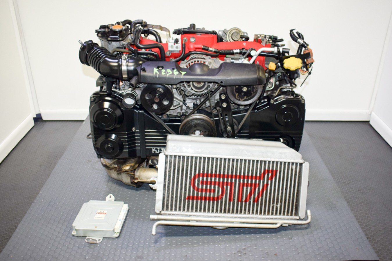 Used JDM Subaru WRX 2002-2002 Version 7 EJ207 Engine with VF30 Turbo ...