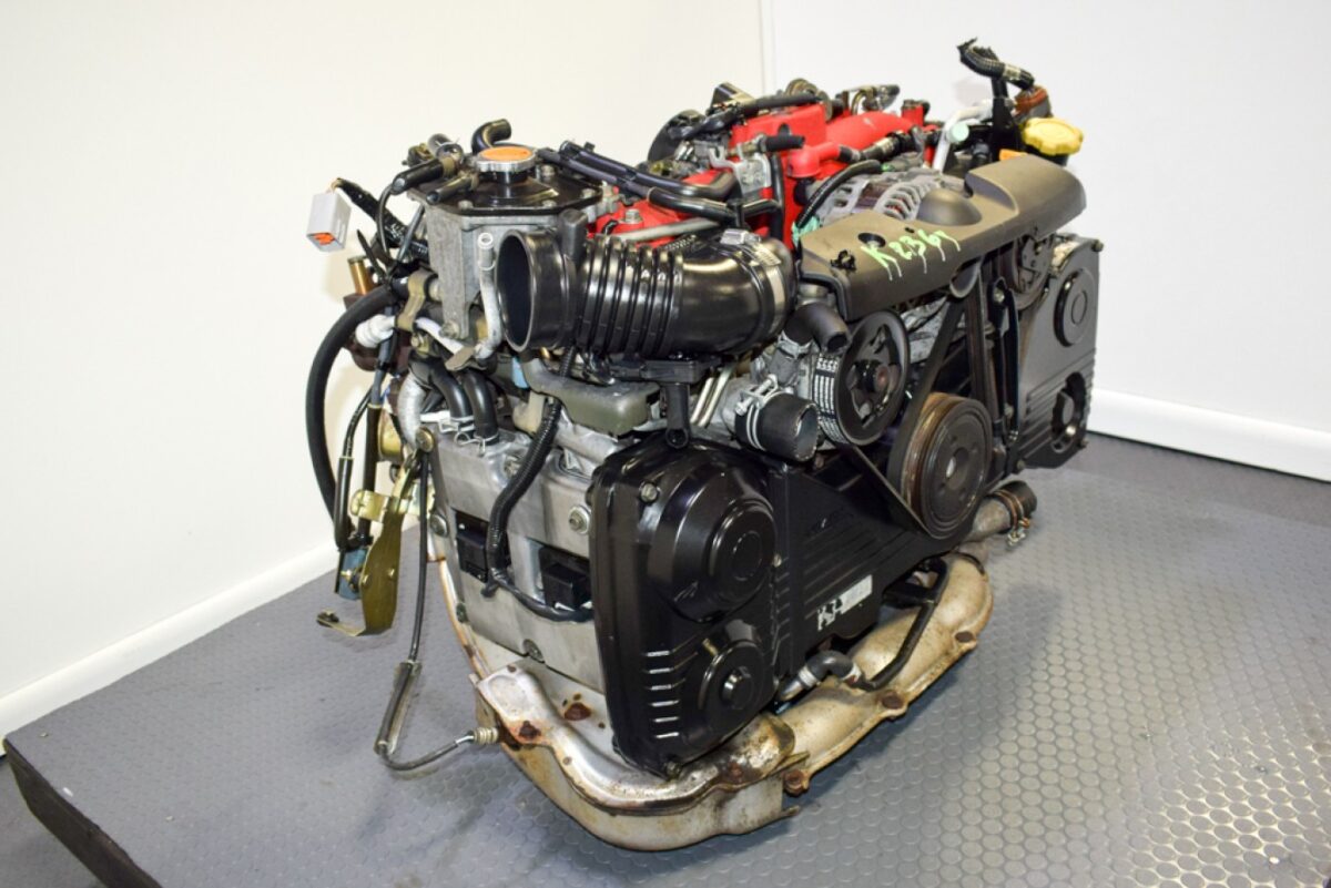 Used JDM Subaru WRX 2002-2002 Version 7 EJ207 Engine with VF30 Turbo ...