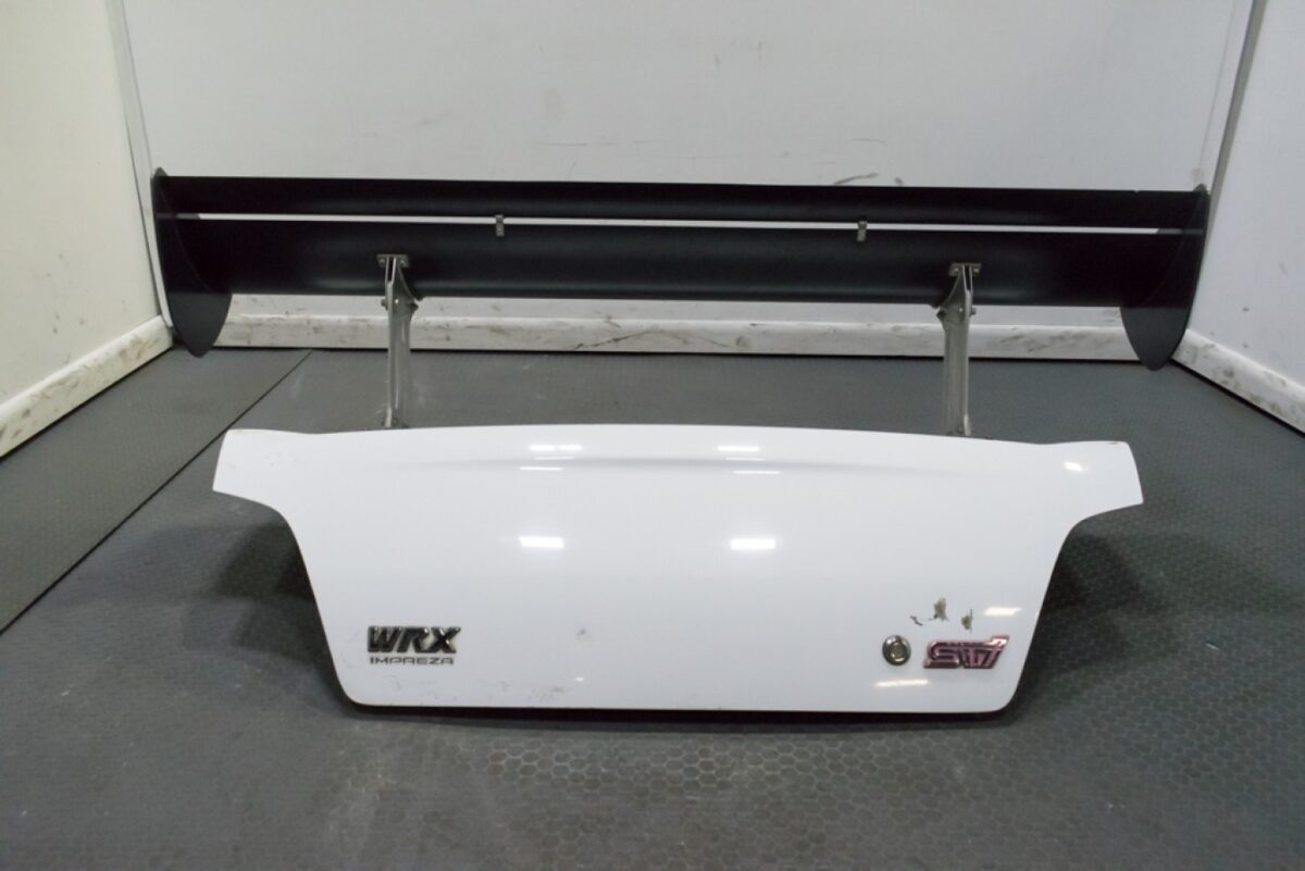 2002-2007 Subaru WRX GDB STI Rear Trunk with C-West GT Wing | J-Spec ...