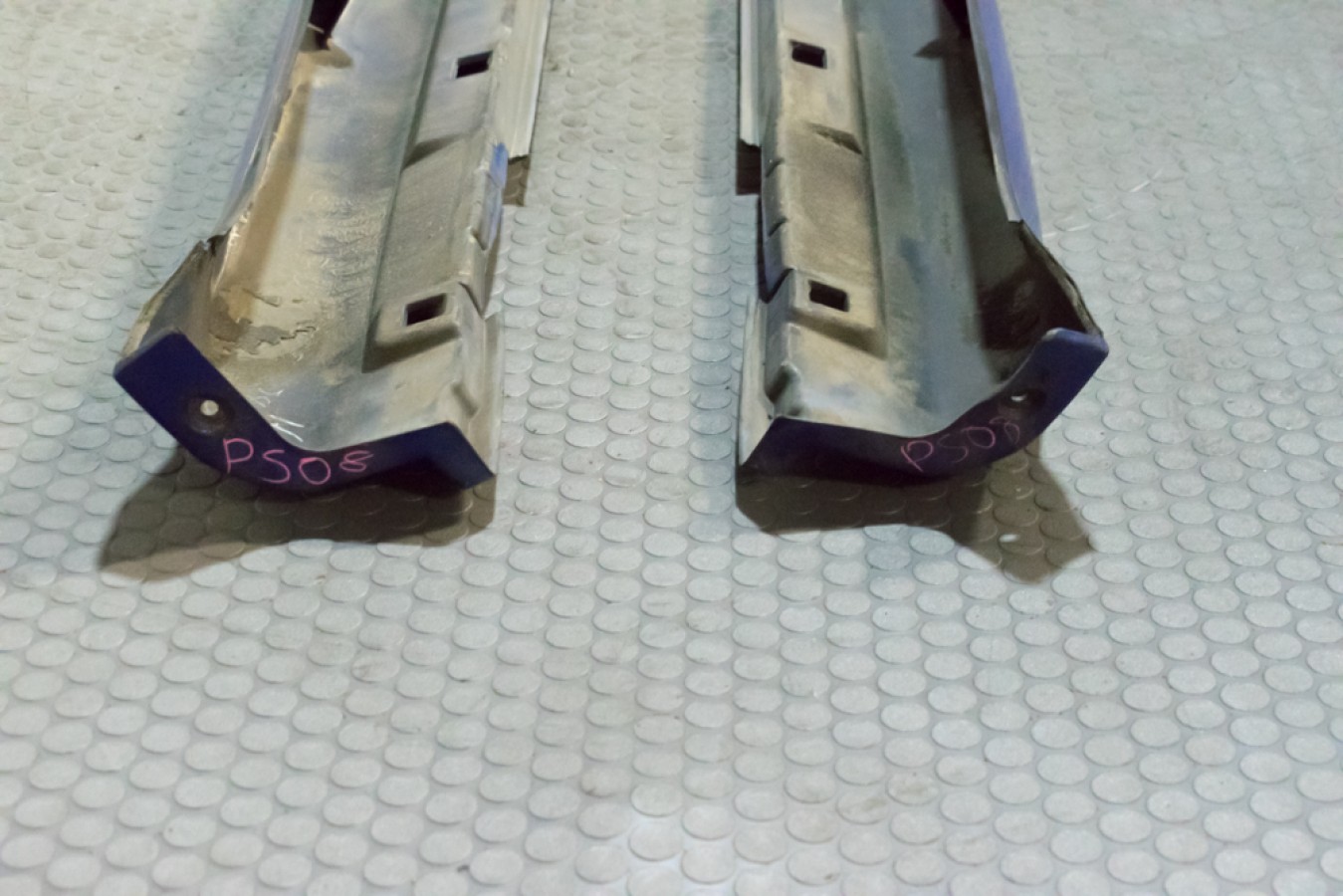 JDM Subaru V8 Side Skirts STi WRB Painted Direct fit for 2004-2005 ...