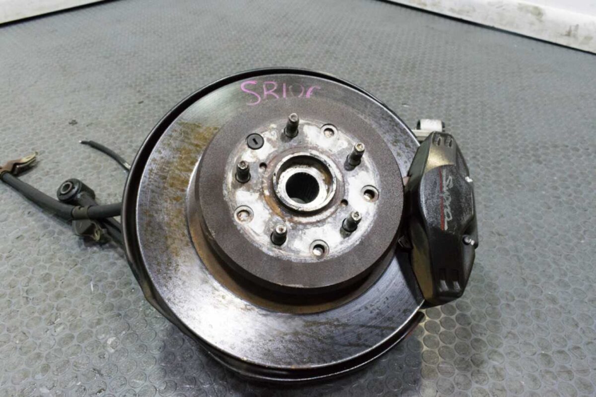 A Set of Rear Hubs, Knuckles, 2 Pot Brake Calipers, Rear Control Arms ...