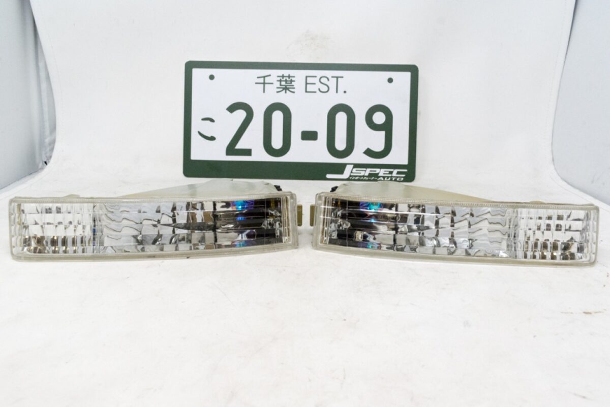 BRAND NEW JDM Honda Prelude BB4 OE Style Front Bumper Signal Lights 91 ...