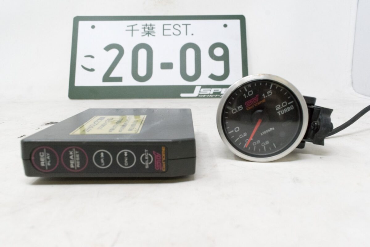 Subaru Impreza WRX STI GDB Defi Genome Boost Gauge + Controller | J-Spec Auto Sports
