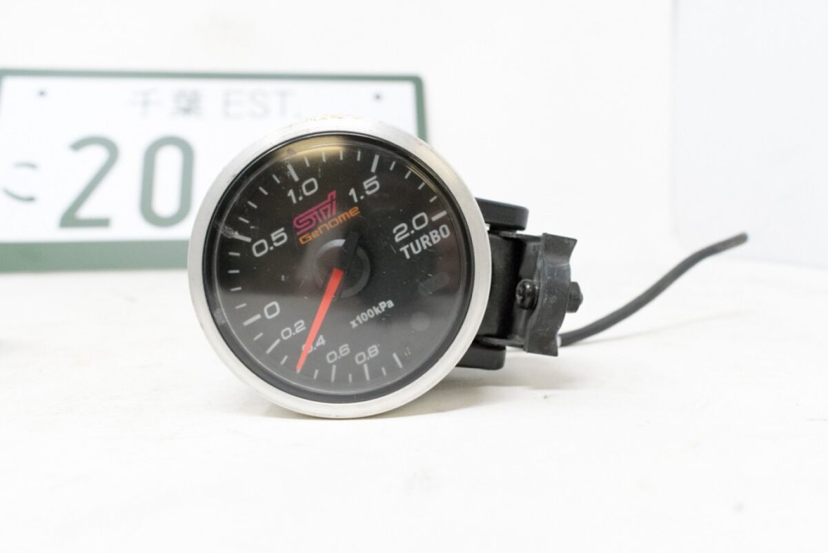 Subaru Impreza WRX STI GDB Defi Genome Boost Gauge + Controller | J-Spec Auto Sports