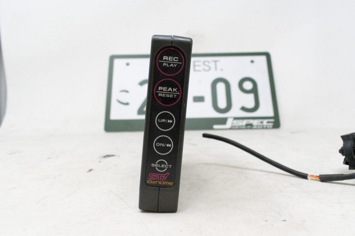 Subaru Impreza WRX STI GDB Defi Genome Boost Gauge + Controller | J-Spec Auto Sports